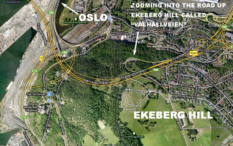 "The Scream" - Edvard Munch - Painting Location - Oslo, Norway ...